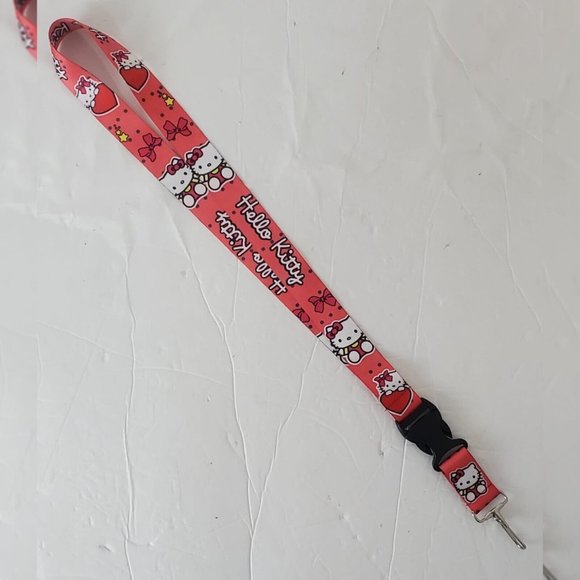 Hello Kitty | Accessories | New Hellokitty Unisex Elastic Lanyard Strap ...